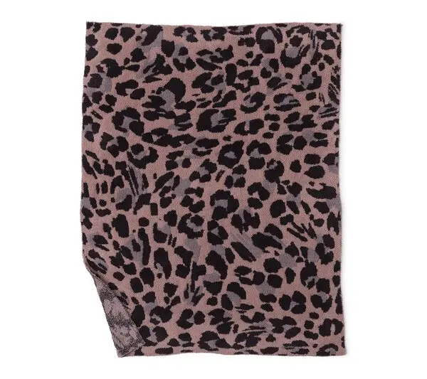 Barefoot Dreams Cozychic Exploded Leopard Throw 54x72