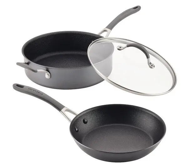 CIRCULON A1 Scratchdefense 5-qt Covered Saute & 10' Fry Pan - One-color