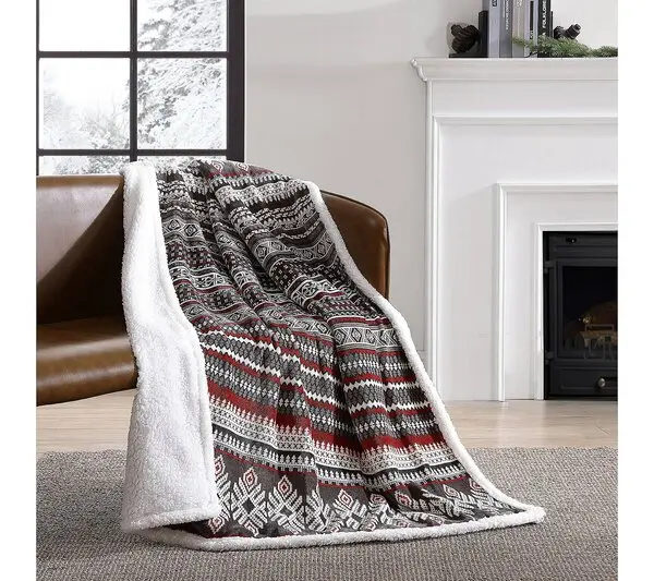 Eddie Bauer Sycamore 50'x60' Knit Throw