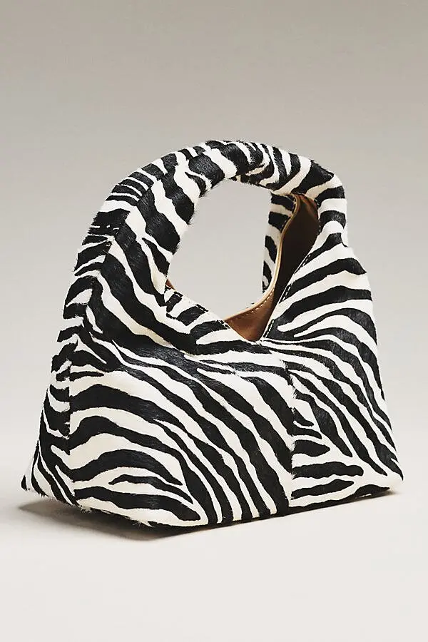 Studio Amelia Diamond Shoulder Bag - Zebra