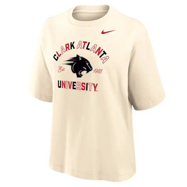Nike College Boxy Cotton T-shirt - Brown