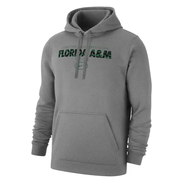 Nike College Club Fleece Hoodie - Grey