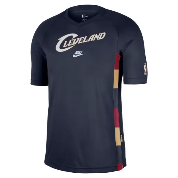 Nike Cleveland Cavaliers Hardwood Classics Short Sleeve Top - Blue