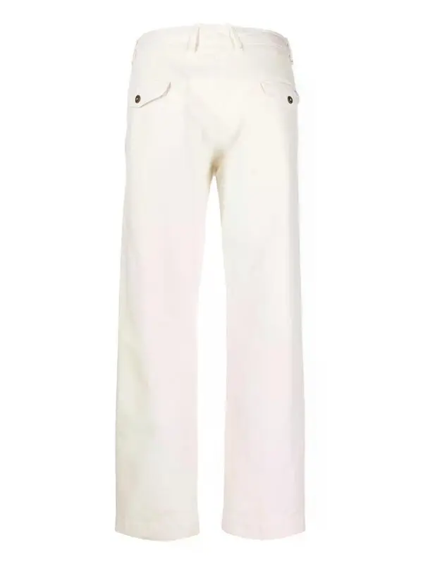 FAY Tapered-leg Chino Trousers - Neutrals