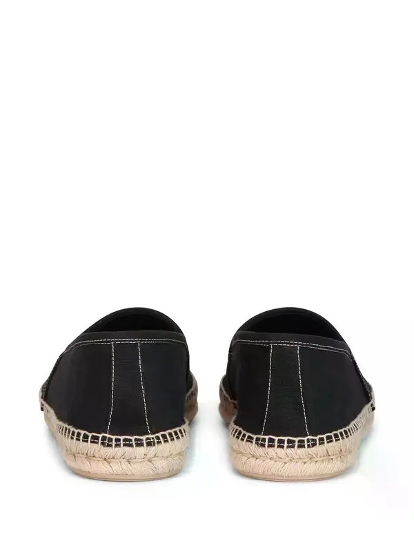 Dolce & Gabbana Embroidered Canvas Espadrilles