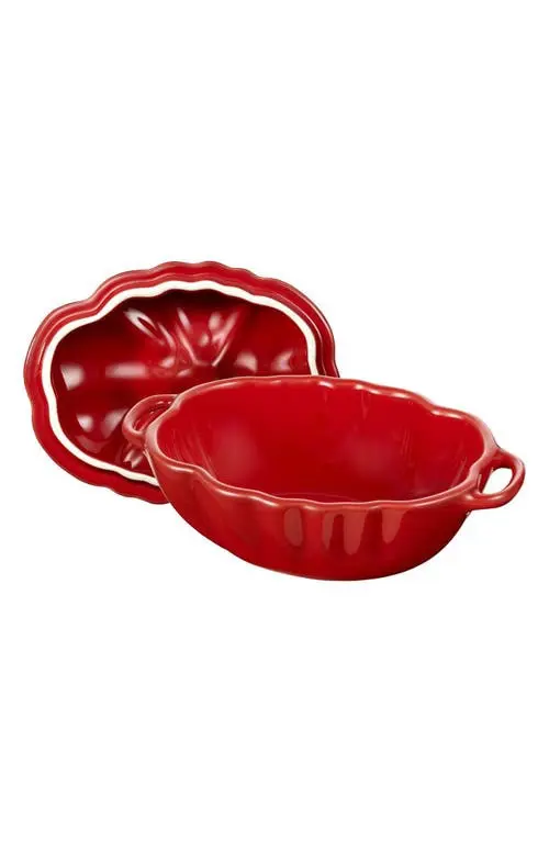 STAUB Ceramic Petite Tomato Dish With Lid