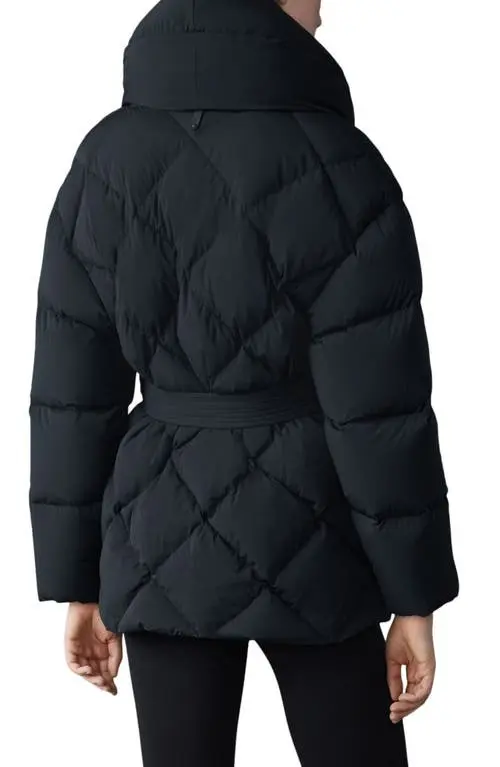 Mackage Belted Quilted Down Jacket