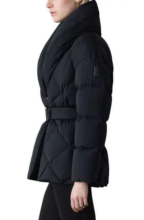 Mackage Belted Quilted Down Jacket