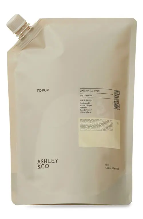 ASHLEY & CO Topup Washup All-over Body Wash Refill - Tui Kahili