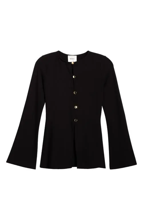 REFORMATION Verne Button Front Knit Top