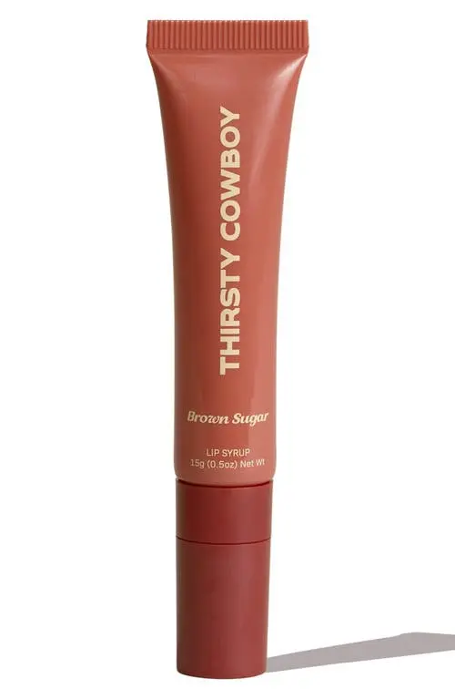 THIRSTY COWBOY Tinted Lip Syrup Gloss - Brown Sugar