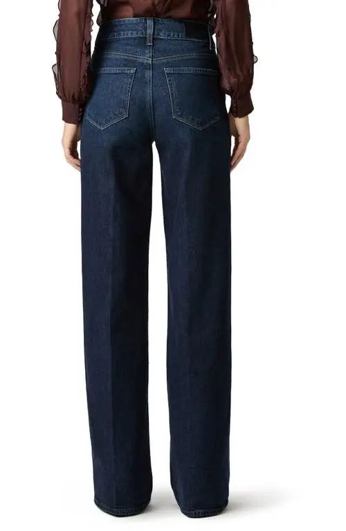Paige Sasha High-waist Wide-leg Jeans - Dwell