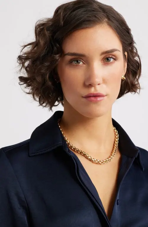 Nordstrom 14k -plated Chunky Chain Necklace