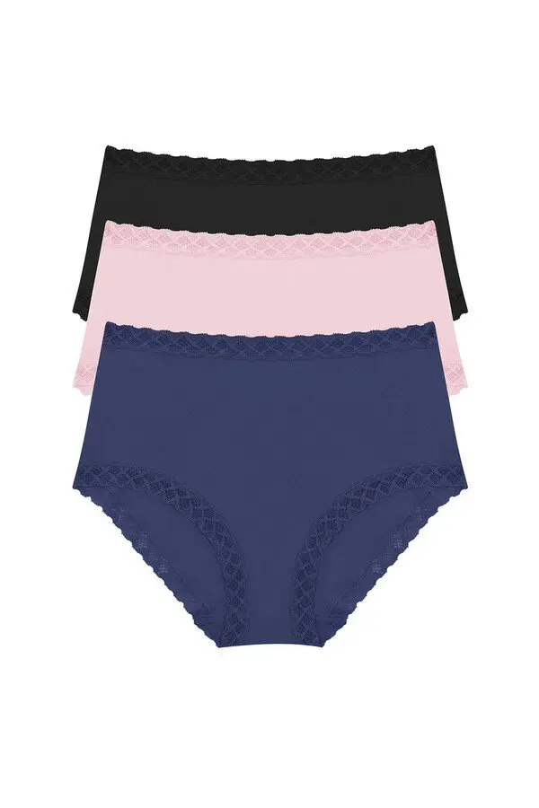 Natori Bliss Full Brief 3-pack - Pink