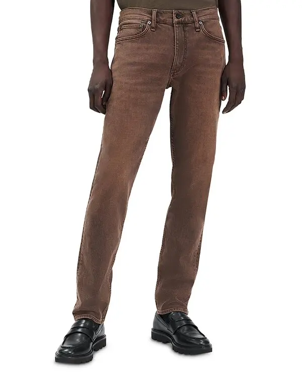 Rag & Bone Slim Fit 2 Authentic Stretch Jeans - Brownstone