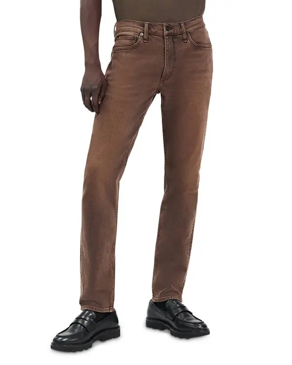 Rag & Bone Slim Fit 2 Authentic Stretch Jeans - Brownstone