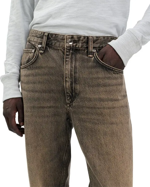 Rag & Bone Straight Fit Authentic Rigid Jeans