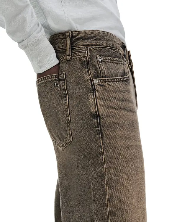 Rag & Bone Straight Fit Authentic Rigid Jeans