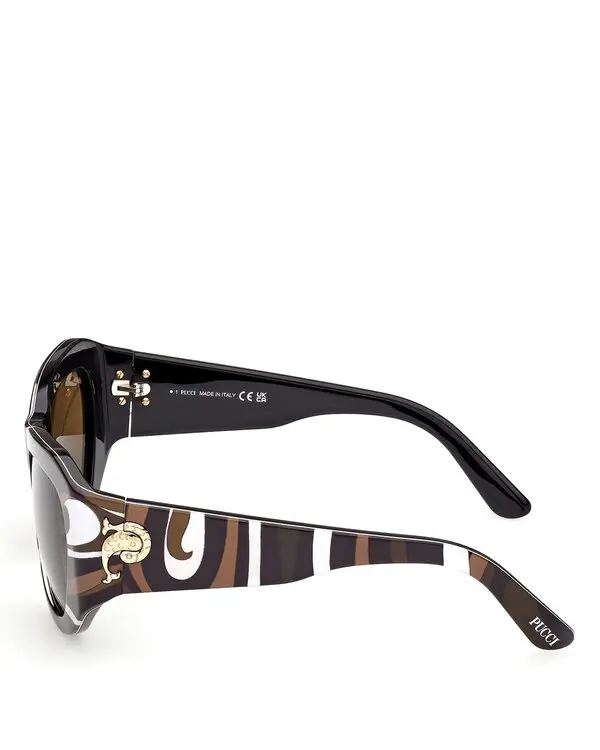 Emilio Pucci Cat Eye Sunglasses, 58mm