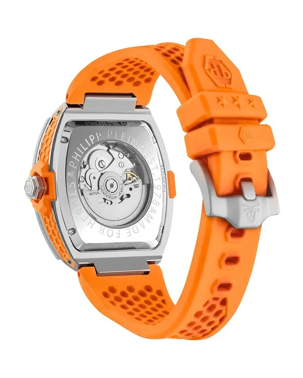 Philipp Plein The $keleton Limited Edition Watch - Silver/orange