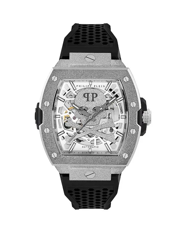 Philipp Plein The $keleton Frosted Watch, 44mm - White/two Tone