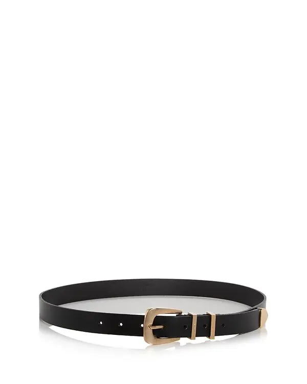 ALLSAINTS Leather Belt - Black