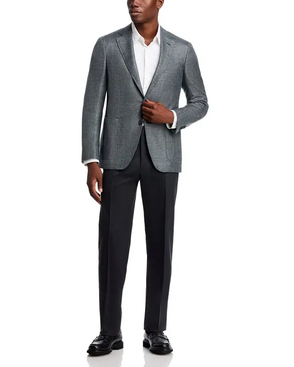Canali Kei Wool, Silk & Linen Twill Sportcoat