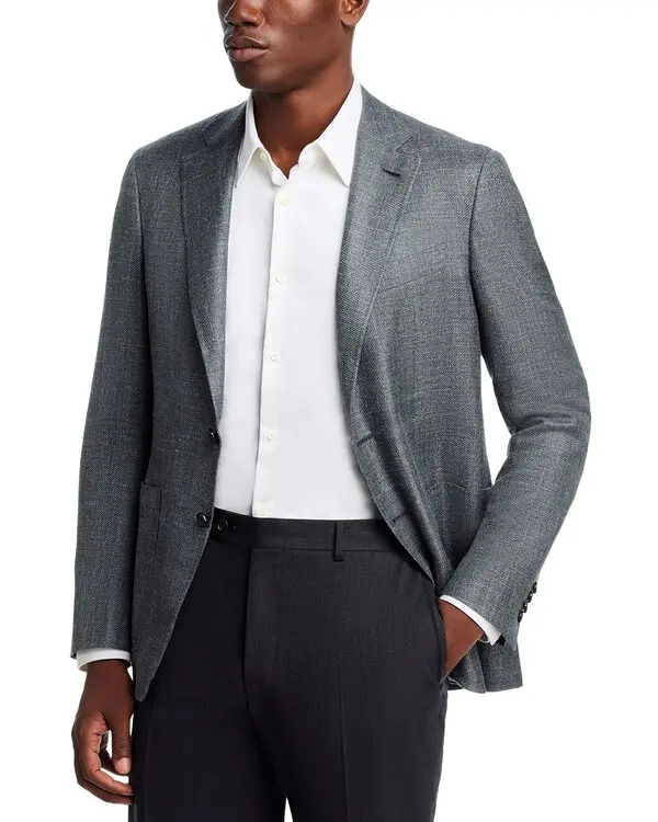 Canali Kei Wool, Silk & Linen Twill Sportcoat