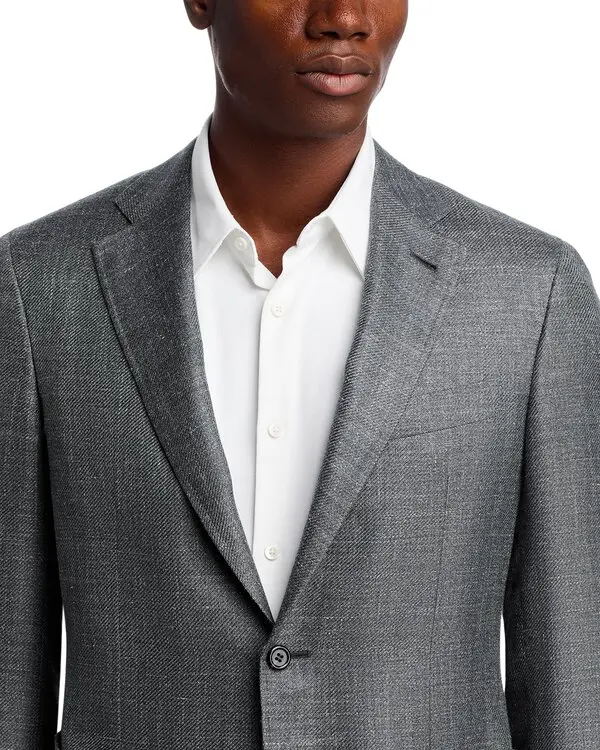 Canali Kei Wool, Silk & Linen Twill Sportcoat