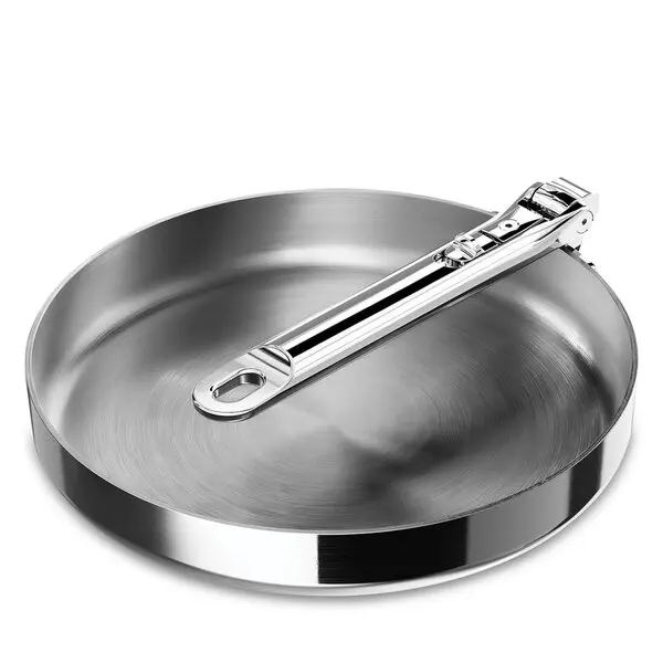 JOSEPH JOSEPH Space Steel 9.5 Stainless Steel Frying Pan With Folding Handle