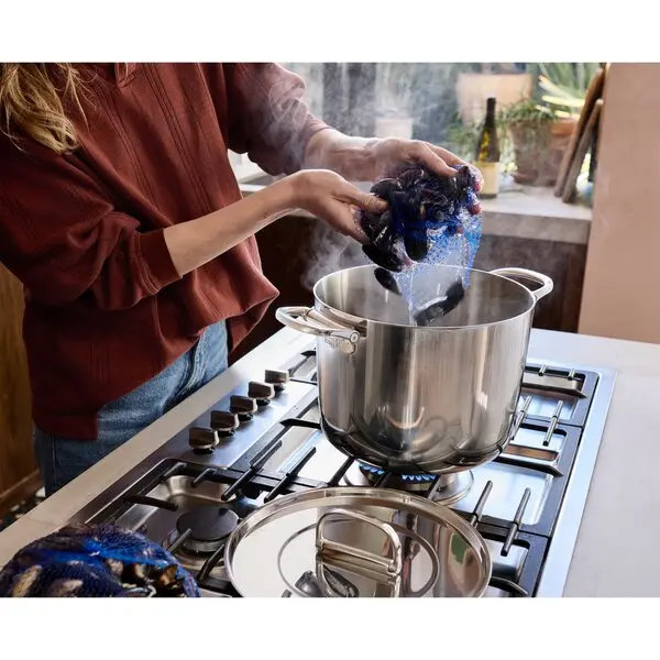 JOSEPH JOSEPH Space Steel 10 Piece Stainless Steel Cookware Set With Folding Handles