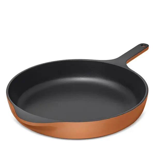 CARAWAY 12 Enameled Cast Iron Skillet - Rust