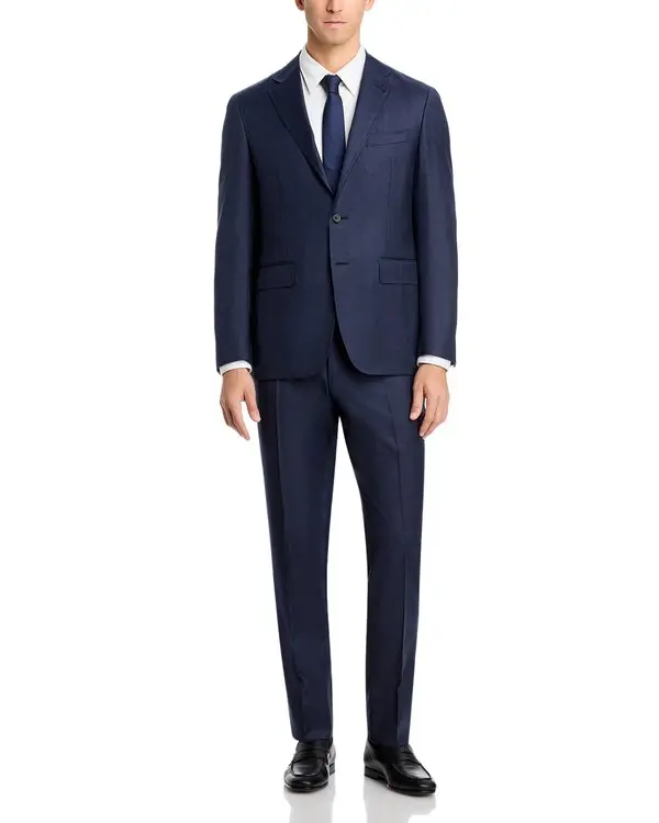 Canali Kei Micro Check Trim Fit Suit