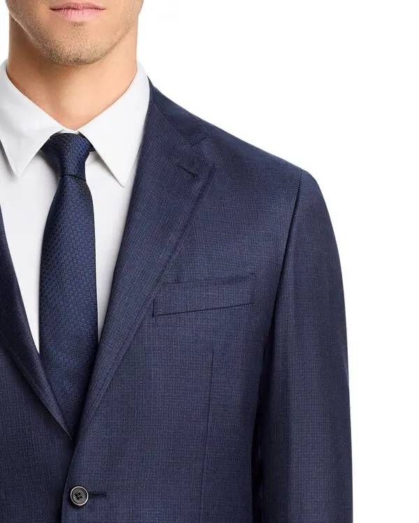 Canali Kei Micro Check Trim Fit Suit