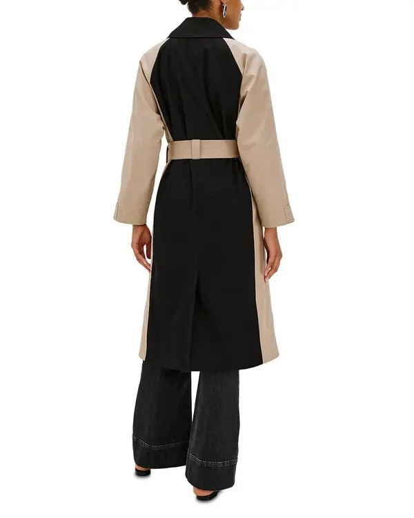 Rails Maud Colorblocked Trench Coat