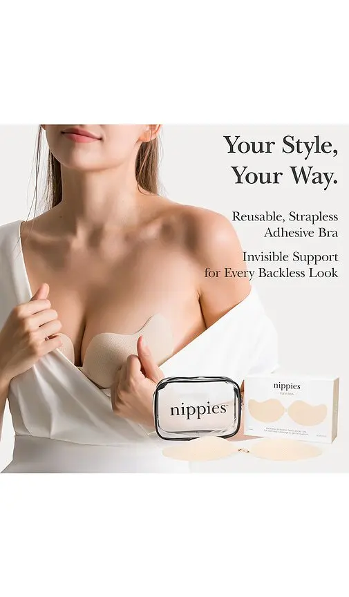 NIPPIES Flex Bra In Nude - Creme