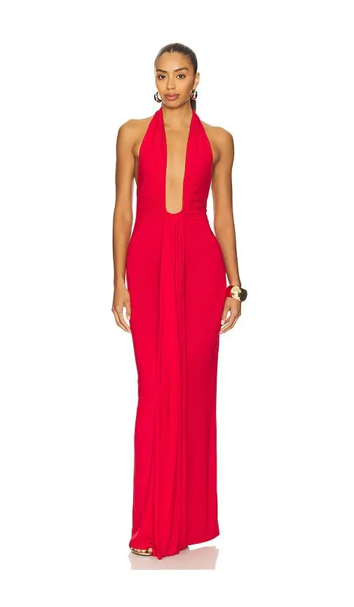 LOVERS AND FRIENDS Antoinette Gown - Red