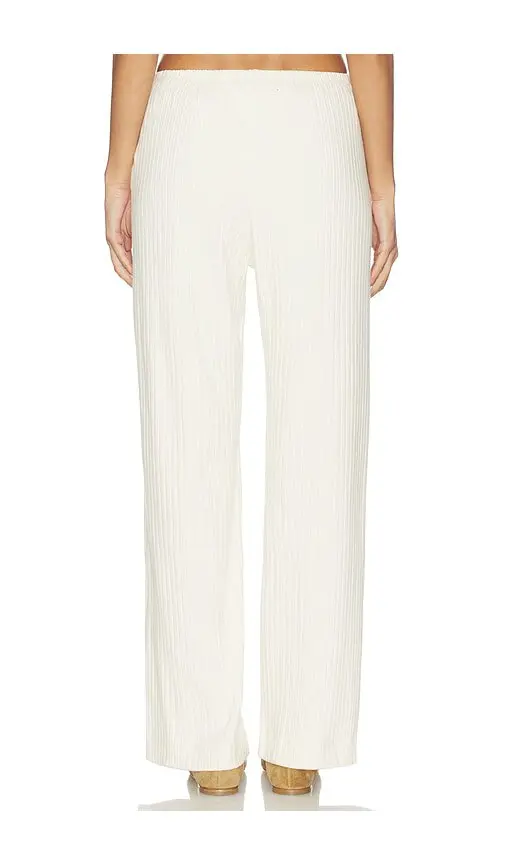 Donni. Sweater Rib Simple Pant