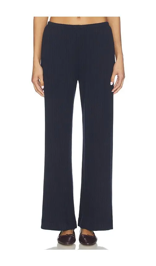 Donni. Sweater Rib Simple Pant