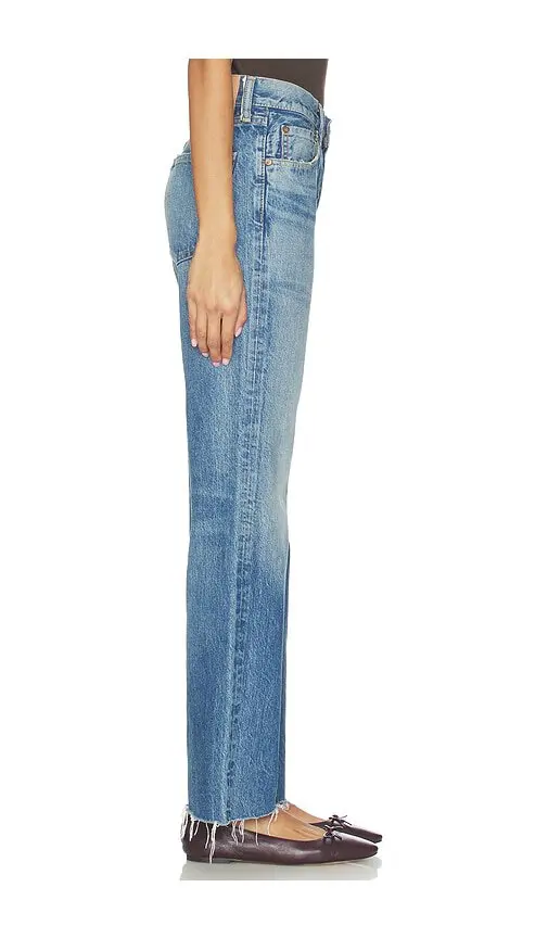 Moussy Vintage Atlantis Remake Flare Jeans - Blue