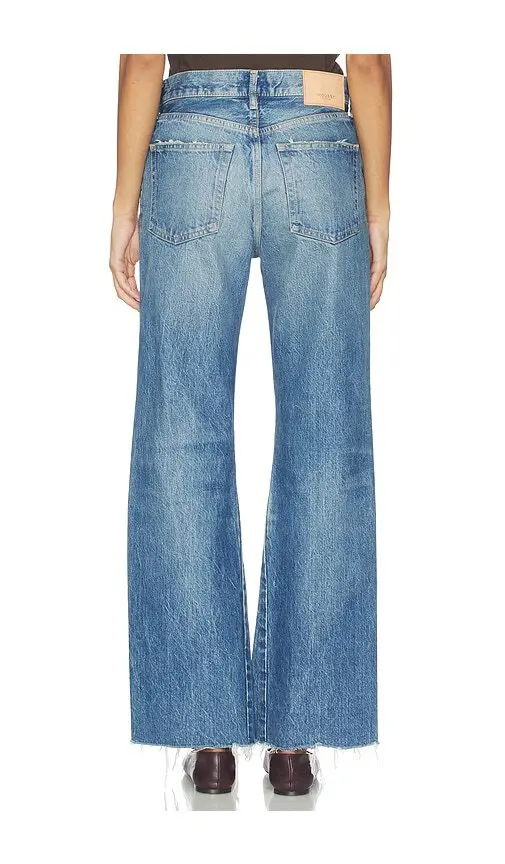 Moussy Vintage Atlantis Remake Flare Jeans - Blue