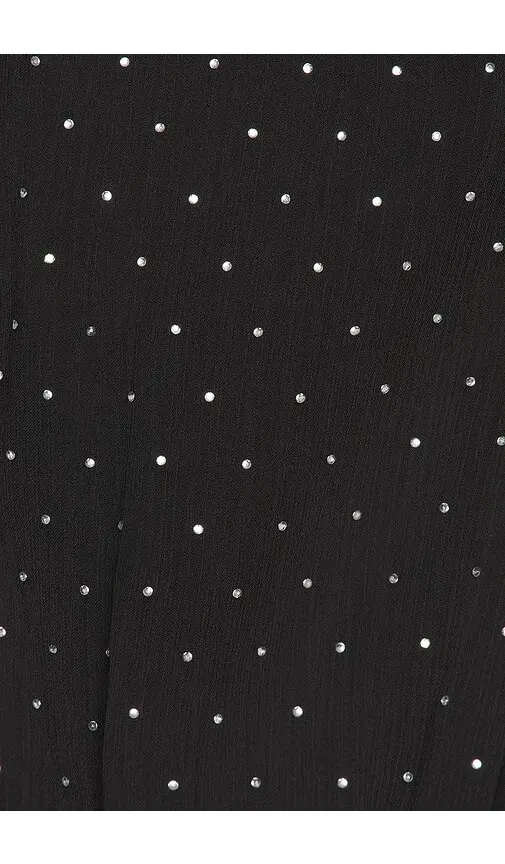 ELLIATT Moss Mini Dress With Diamond Embellishments