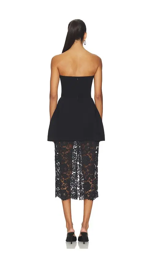 Amanda Uprichard Jada Dress - Black