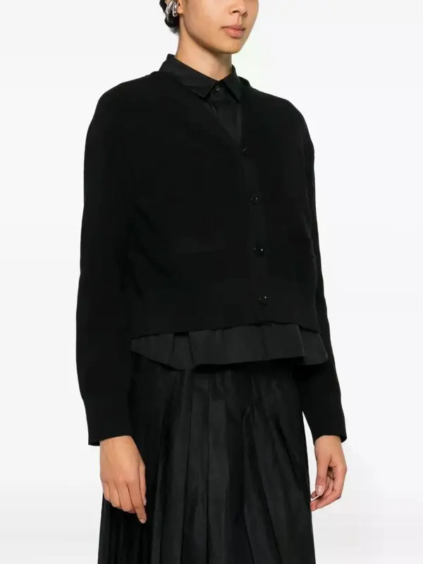 Sacai Button Pocket Knitwear