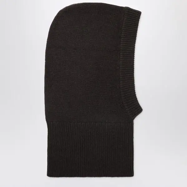 Almada Label Wool And Cashmere Balaclava - Brown