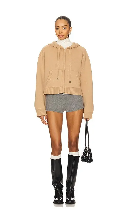 Simkhai Dakota Cropped Hoodie