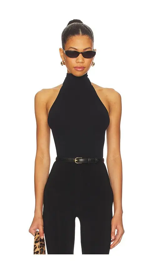 Commando Ballet Turtleneck Bodysuit - Black