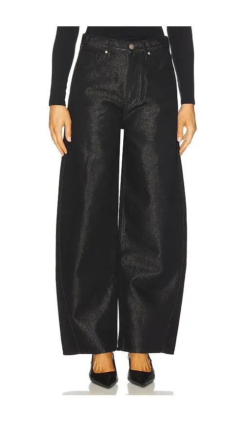 Hudson Jeans Bailey Relaxed Barrel Jeans - Black