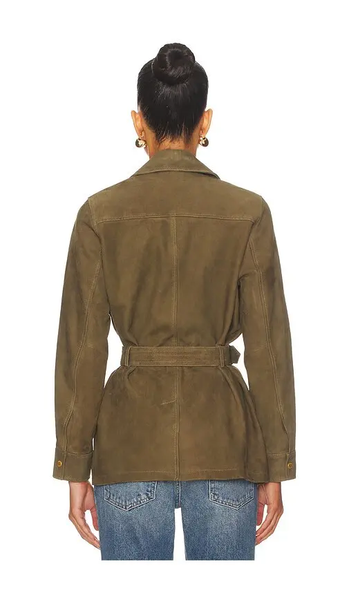 L'Agence Ishani Belted Jacket
