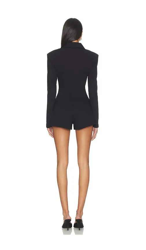 WeWoreWhat Cinch Waist Blazer Romper